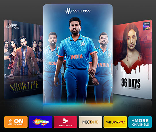 Watch IPL & Unlimited Live Cricket On Willow HD With Sling TV
