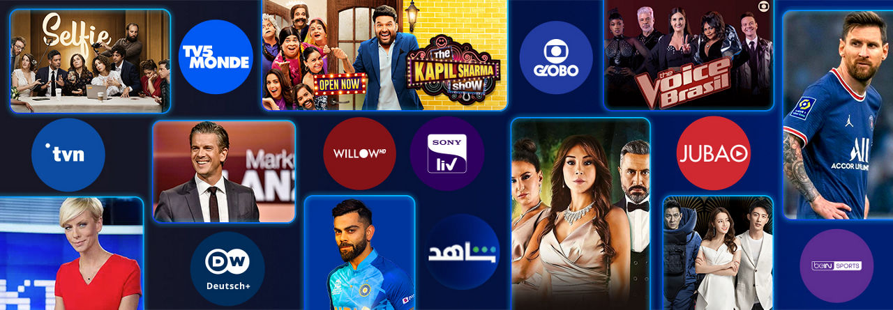 Stream Live International TV Channels Online | Sling